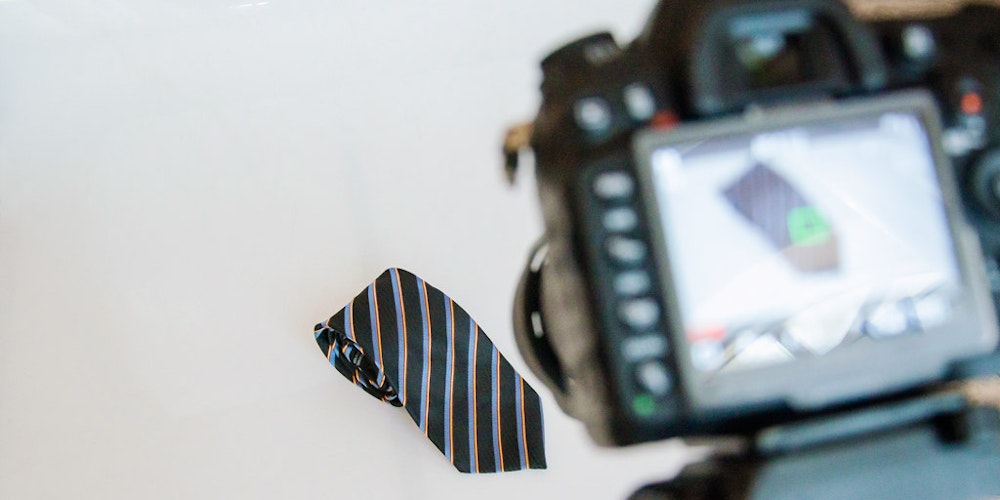 How to Create Great Product Images of Men´s Neckties